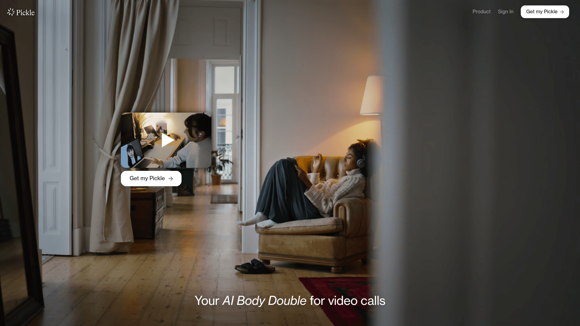 Pickle: Your AI Body Double for Zoom